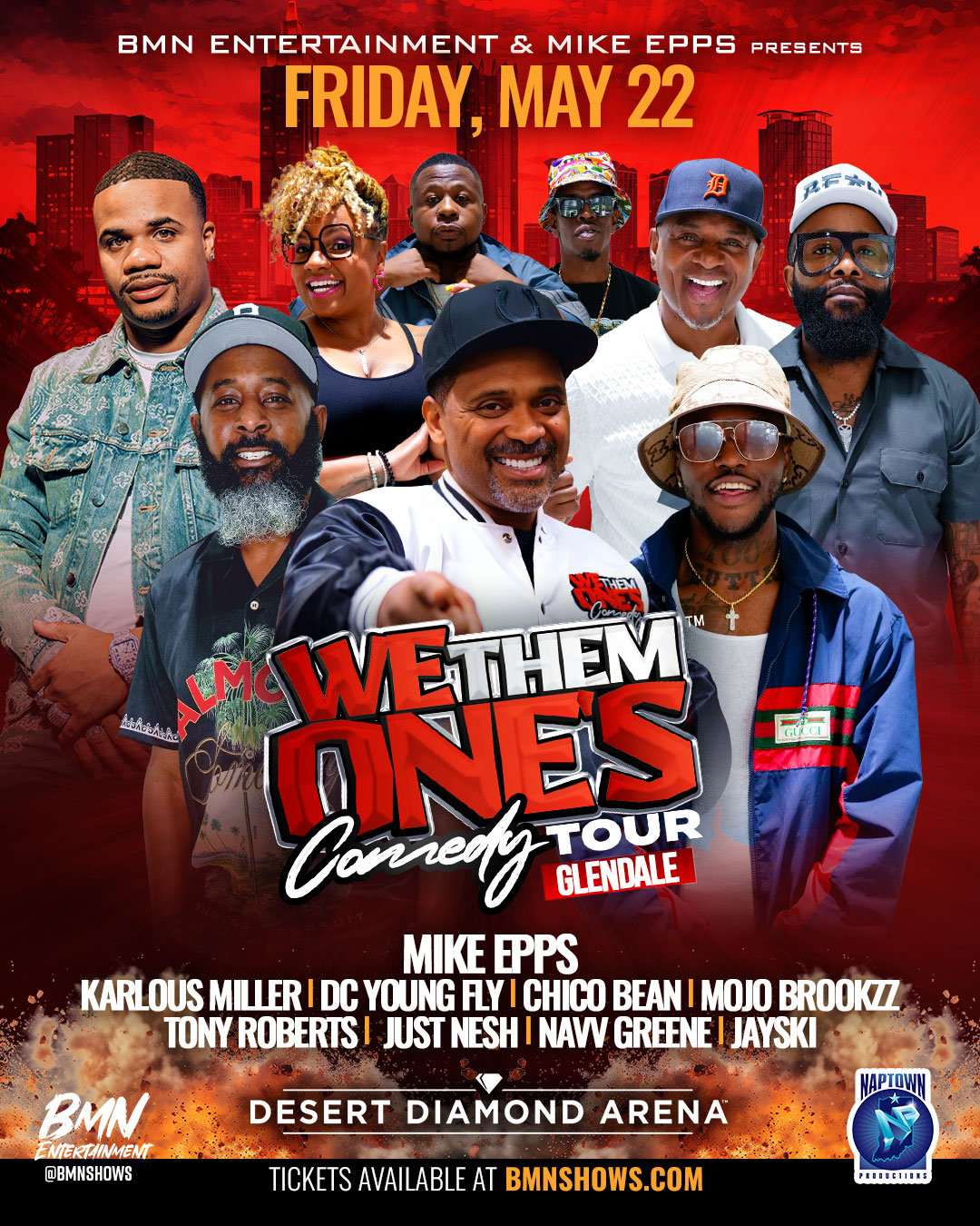 PhxSoul.com: Mike Epps' We Them Ones Comedy Tour Returning to Glendale ...